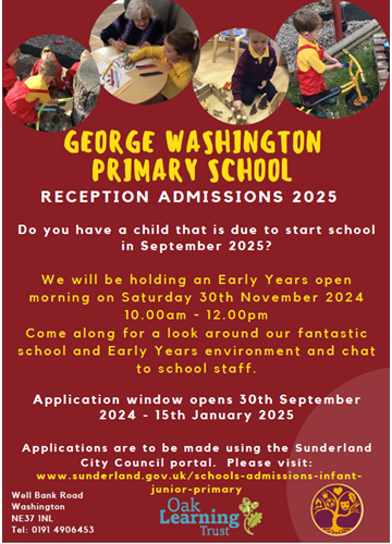 Year 1 - George Washington Primary School